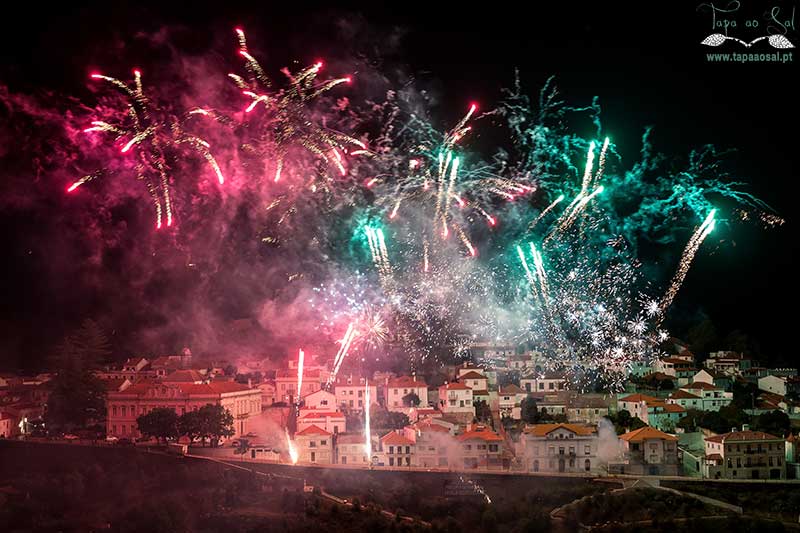 Presépio de Portugal em Alenquer - Fotos e Vídeo do fogo de artifício